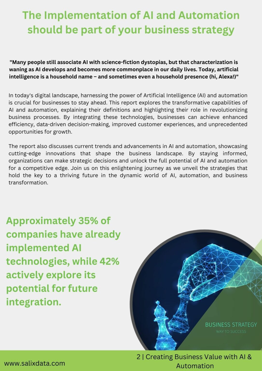 Sarah-1 – SALIX Data